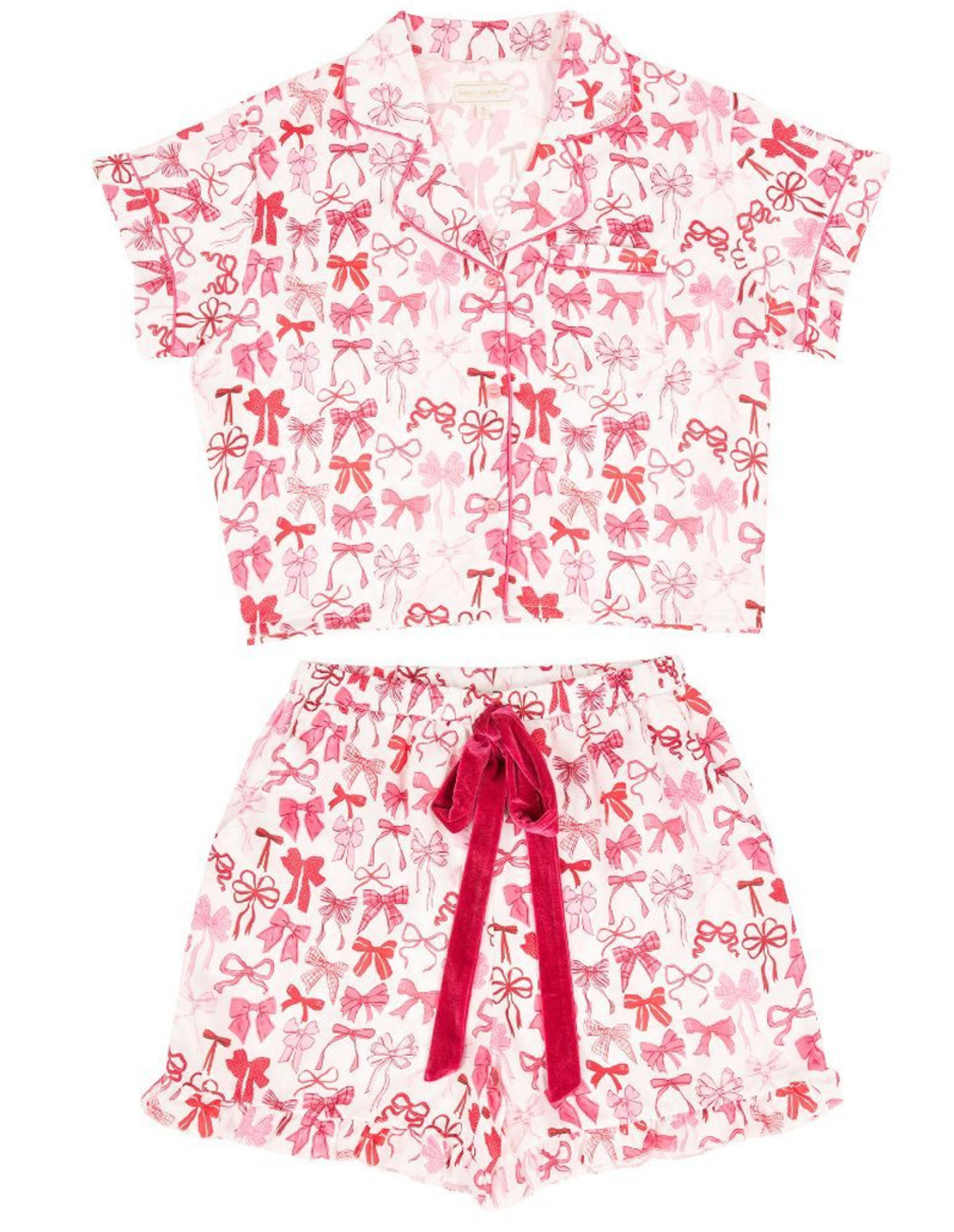 Simply Southern Bow Pajama Short Set – Boujie Style & Co.